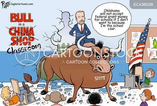 Oklahoma Schools Cartoons and Comics - funny pictures from CartoonStock
