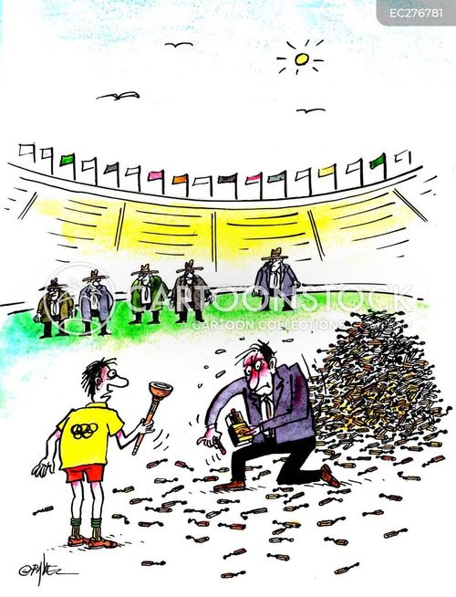 Olympic Games Cartoons and Comics - funny pictures from CartoonStock