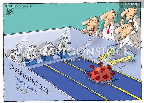 2021 Summer Games Cartoons and Comics - funny pictures from CartoonStock