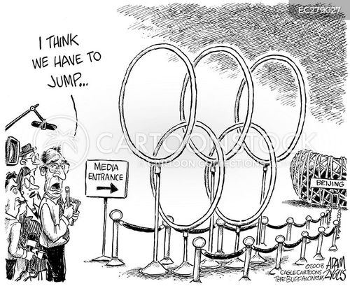 Summer Olympics 2008 Cartoons and Comics - funny pictures from CartoonStock