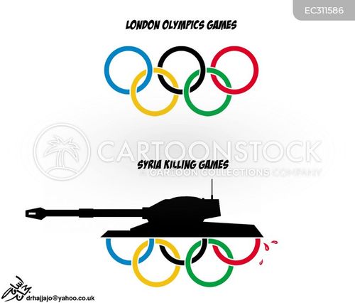 Sports Diversity Cartoons and Comics - funny pictures from CartoonStock