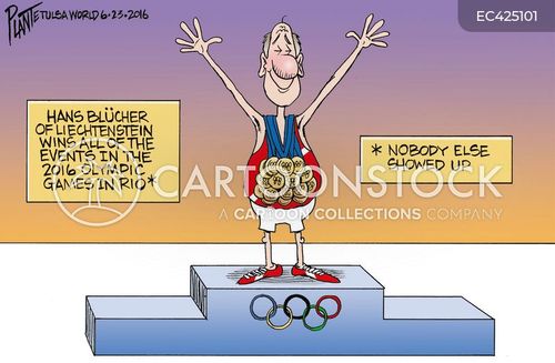 Olympics-2016 Cartoons and Comics - funny pictures from CartoonStock