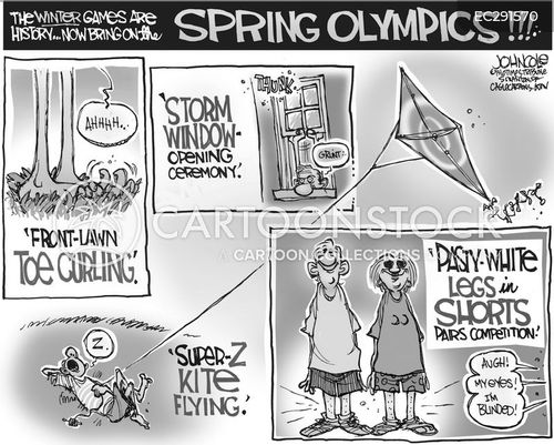 Senior Olympics Cartoons and Comics - funny pictures from CartoonStock