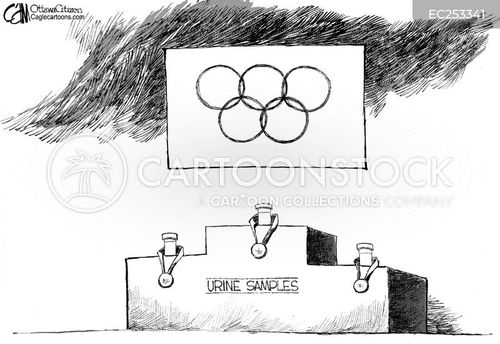 Urine Analysis Cartoons and Comics - funny pictures from CartoonStock