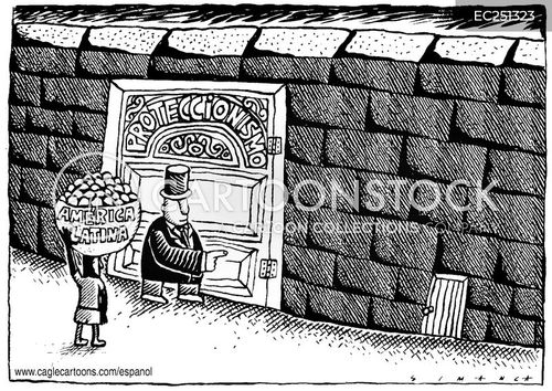 Trade Restrictions Cartoons and Comics - funny pictures from CartoonStock