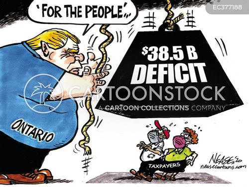 Provincial Finances Cartoons and Comics - funny pictures from CartoonStock