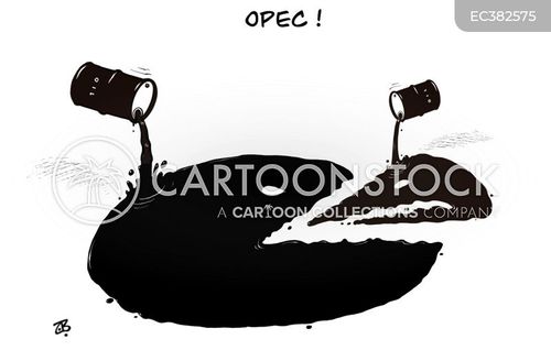 Opec Woes Cartoons and Comics - funny pictures from CartoonStock