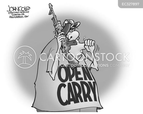 Right To Carry Cartoons and Comics - funny pictures from CartoonStock