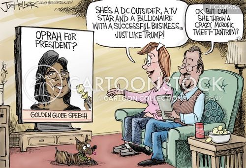 Oprah Winfrey Cartoons and Comics - funny pictures from CartoonStock