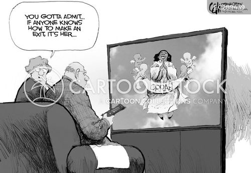 Oprah Effect Cartoons and Comics - funny pictures from CartoonStock