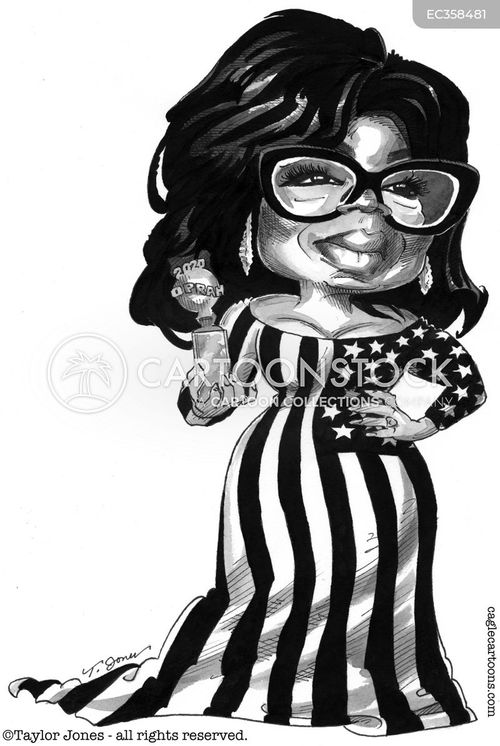 Oprah Candidate Cartoons and Comics - funny pictures from CartoonStock