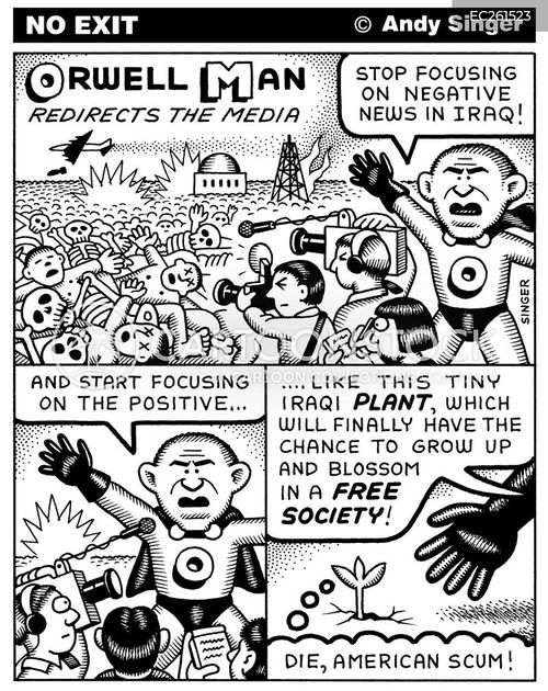 Orwellian Cartoons and Comics - funny pictures from CartoonStock
