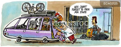 Packing Cartoons and Comics - funny pictures from CartoonStock