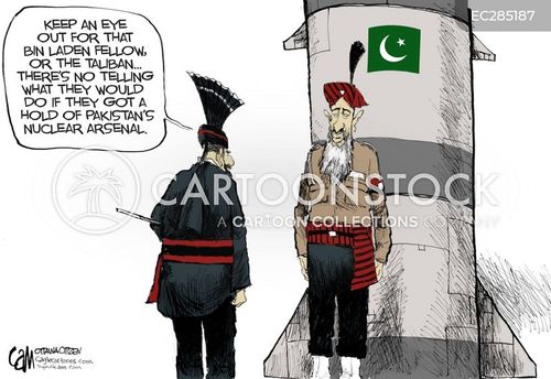 Pakistani Relations Cartoons and Comics - funny pictures from CartoonStock