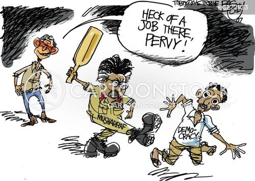 Pakistani Military Cartoons and Comics - funny pictures from CartoonStock