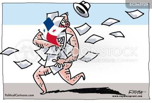 Panama Papers Cartoons and Comics - funny pictures from CartoonStock