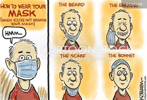 Mask Wearing Etiquette Cartoons and Comics - funny pictures from ...