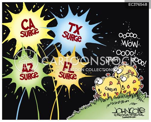 Pandemic Surge Cartoons and Comics - funny pictures from CartoonStock