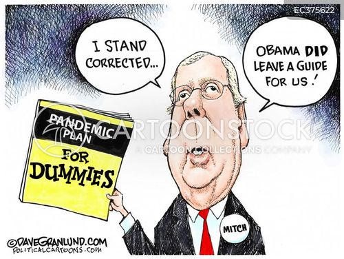 Pandemic Playbook Cartoons and Comics - funny pictures from CartoonStock