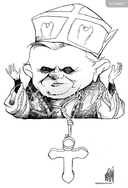 Pope Benedict Xvi Cartoons and Comics - funny pictures from CartoonStock