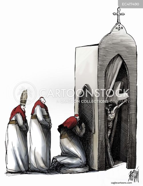 Papa Cristão Cartoons and Comics - funny pictures from CartoonStock