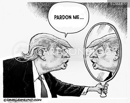Trump Pardon Cartoons and Comics - funny pictures from CartoonStock