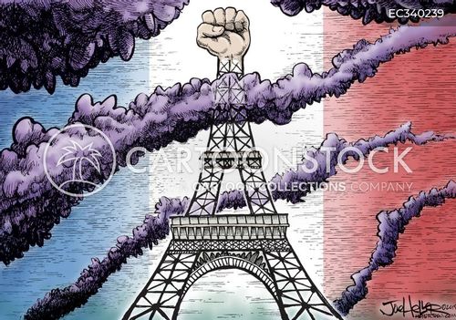 Eiffel Tower Cartoons and Comics - funny pictures from CartoonStock