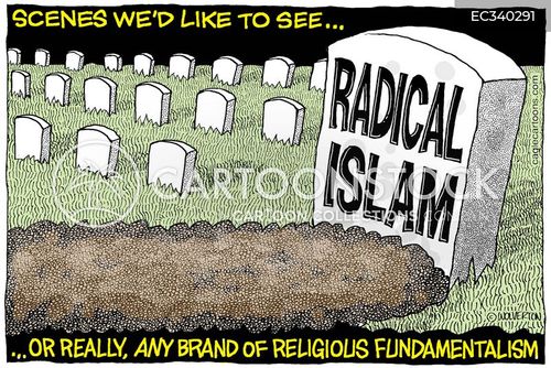 Radical Terrorists Cartoons and Comics - funny pictures from CartoonStock