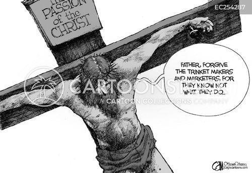 Passion Christ Movie Cartoons and Comics - funny pictures from CartoonStock