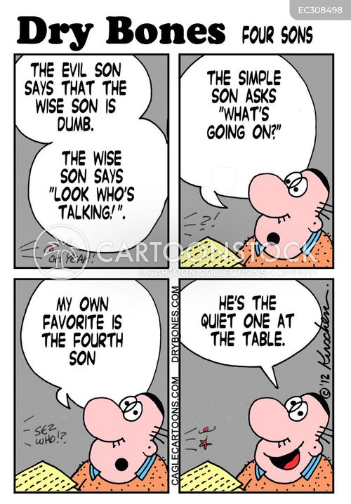 Passover Seder Cartoons and Comics - funny pictures from CartoonStock