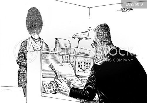 Id Verification Cartoons and Comics - funny pictures from CartoonStock