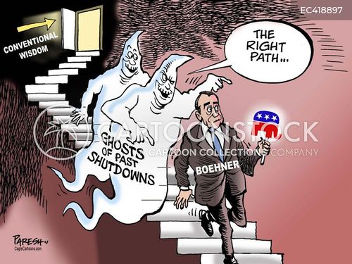 Past Shutdowns Cartoons and Comics - funny pictures from CartoonStock