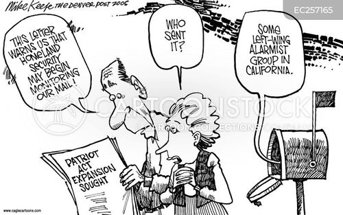 Mail Security Cartoons and Comics - funny pictures from CartoonStock