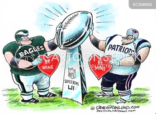 Super Bowl Lii Cartoons and Comics - funny pictures from CartoonStock