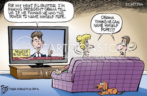 Rand Paul Cartoons and Comics - funny pictures from CartoonStock