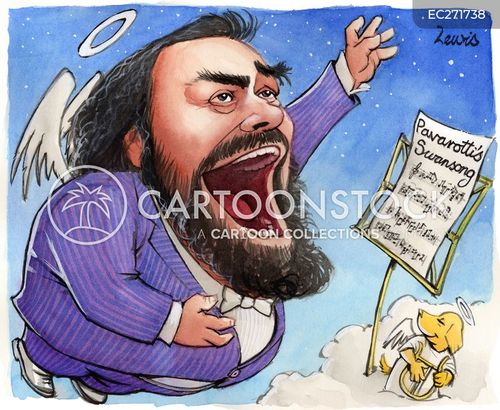 Famous Tenors Cartoons and Comics - funny pictures from CartoonStock