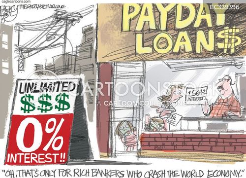 Predatory Finance Cartoons and Comics - funny pictures from CartoonStock