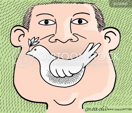 Acuerdo De Paz Cartoons and Comics - funny pictures from CartoonStock