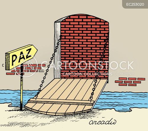 Tratado De Paz Cartoons and Comics - funny pictures from CartoonStock