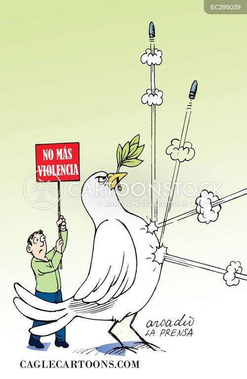 Sustainable Peace Cartoons and Comics - funny pictures from CartoonStock