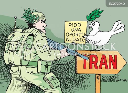 Peacebuilding Cartoons and Comics - funny pictures from CartoonStock