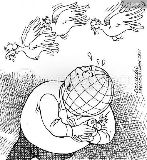 Paz Mundo Cartoons and Comics - funny pictures from CartoonStock