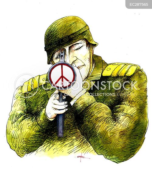 Peace Studies Cartoons and Comics - funny pictures from CartoonStock