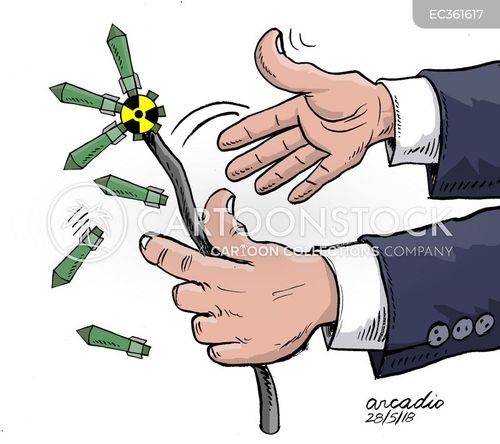 Peace Versus War Cartoons and Comics - funny pictures from CartoonStock