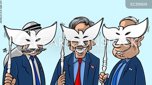Peace Talks Cartoons and Comics - funny pictures from CartoonStock