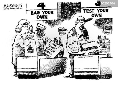 Peanut Recall Cartoons and Comics - funny pictures from CartoonStock