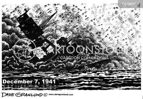 Pearl Harbor Cartoons and Comics - funny pictures from CartoonStock