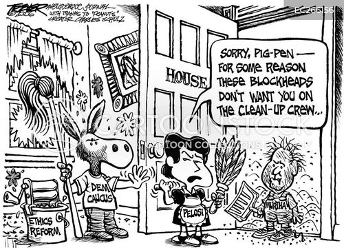 Cleaning Crew Cartoons and Comics - funny pictures from CartoonStock