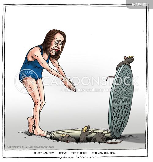 Stepping Into A Void Cartoons and Comics - funny pictures from CartoonStock