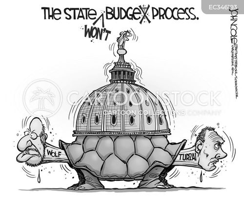 Budget Process Cartoons and Comics - funny pictures from CartoonStock